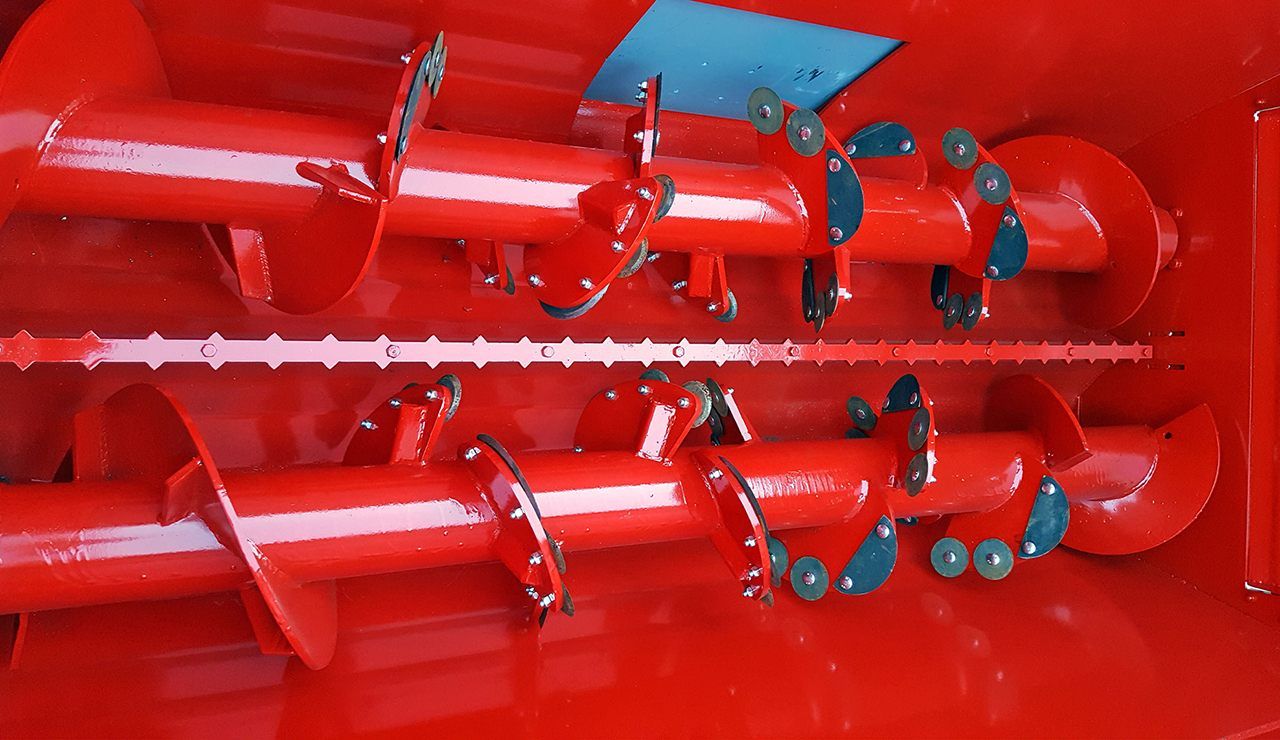 Double Horizontal Auger Feed Mixer R4 - Intermix