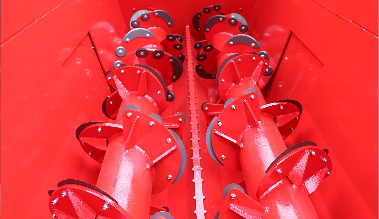 Double Horizontal Auger Feed Mixer R8 - Intermix