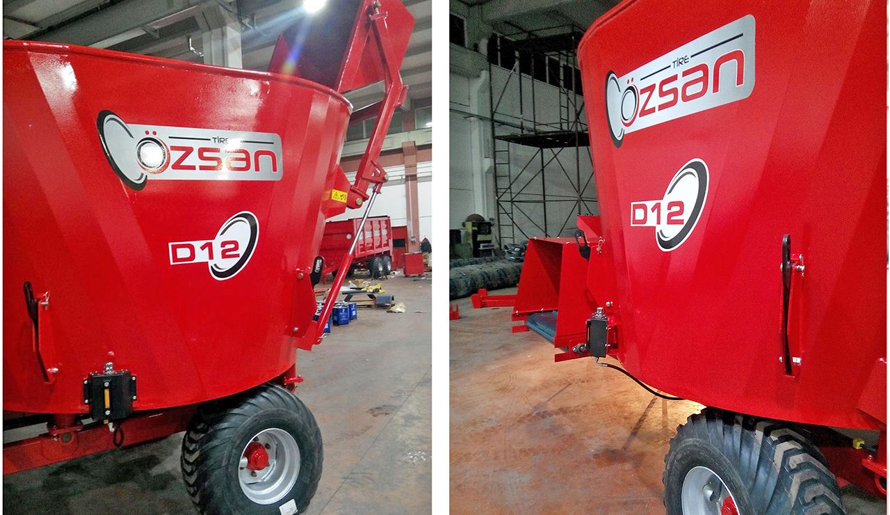 Vertical Auger Feed Mixer D12 - Intermix