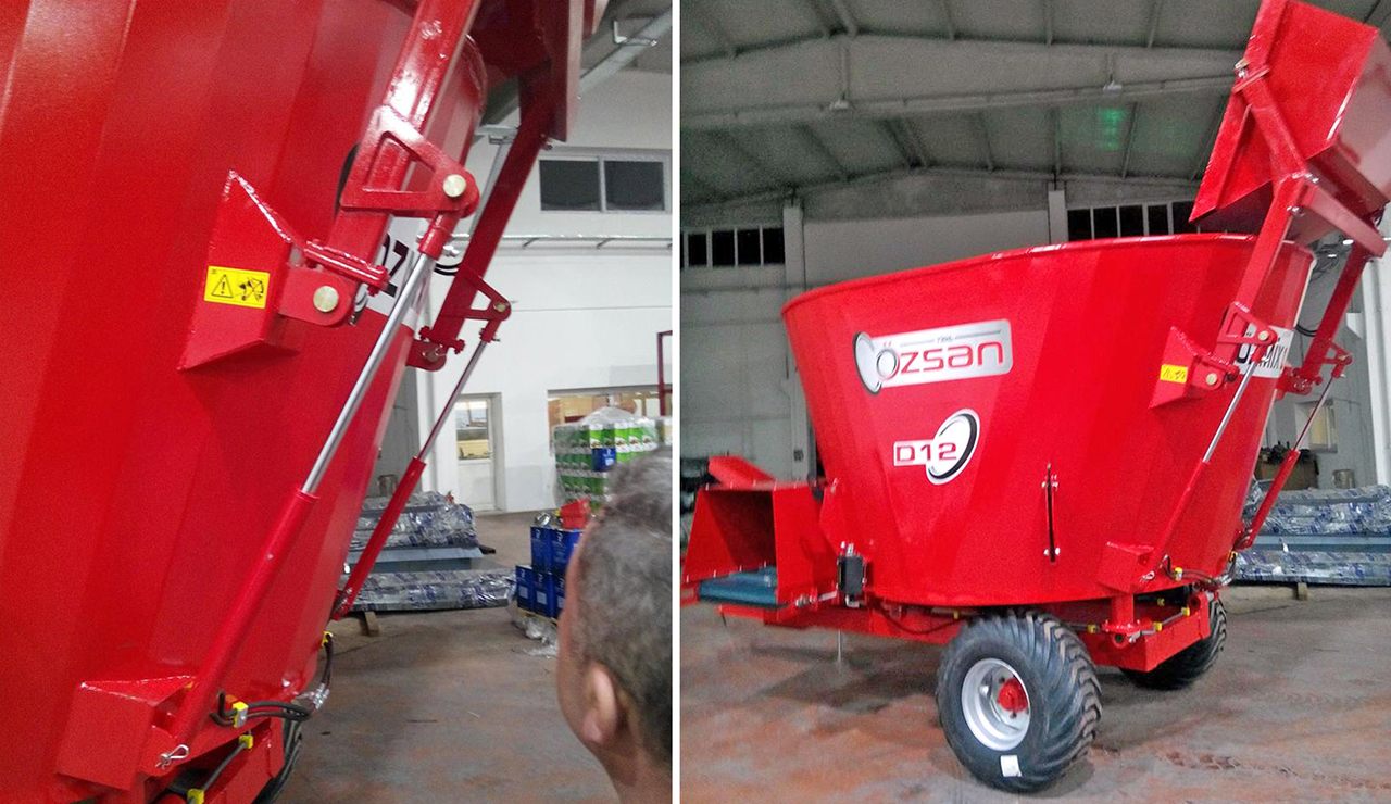 Vertical Auger Feed Mixer D12 - Intermix