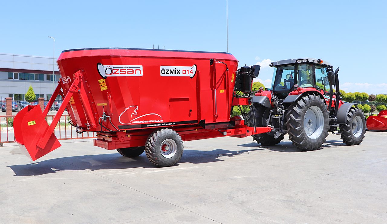 Vertical Auger Feed Mixer D14 - Intermix