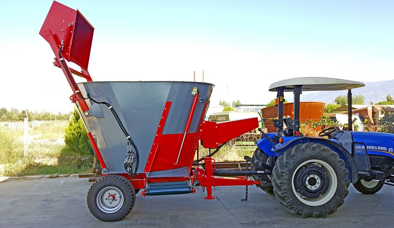 Vertical Auger Feed Mixer D4 - Intermix